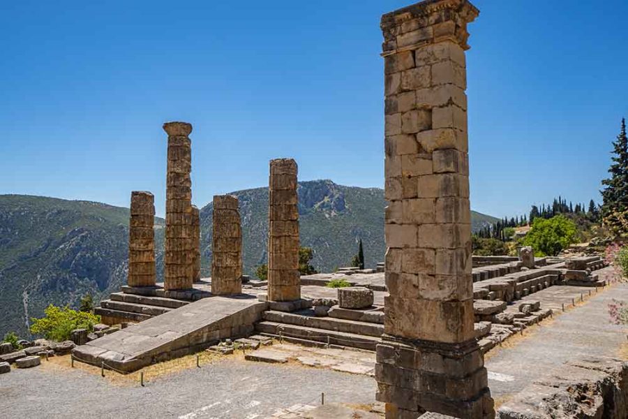 The Temple of Apollo | Onparnassos